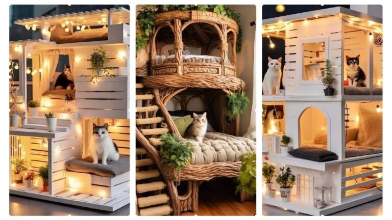 20 Cozy Cat House Ideas for Small Spaces