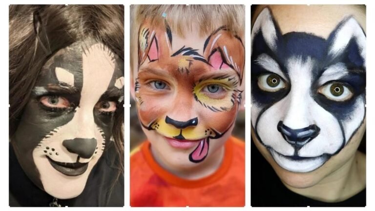 20 Dog Face Paint Ideas for Dog Lovers