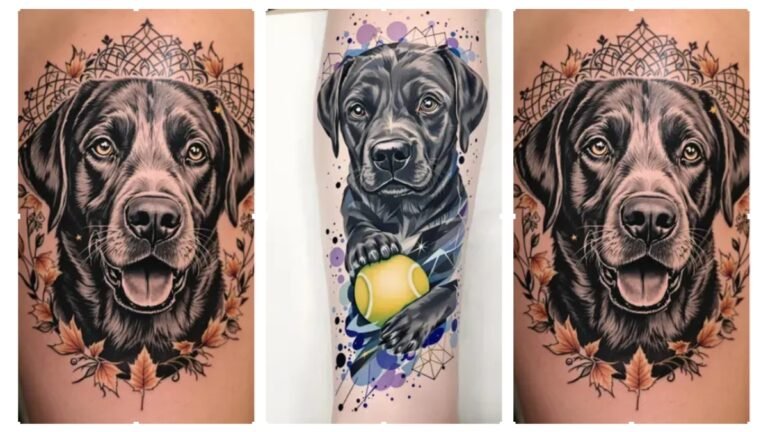 15 Labrador Dog Tattoo Ideas