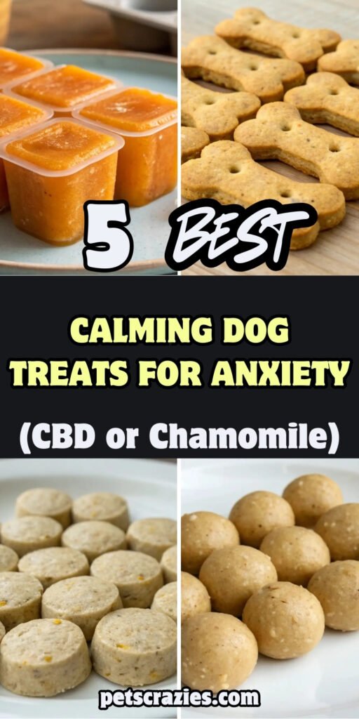 5 Calming Dog Treats for Anxiety (CBD or Chamomile)