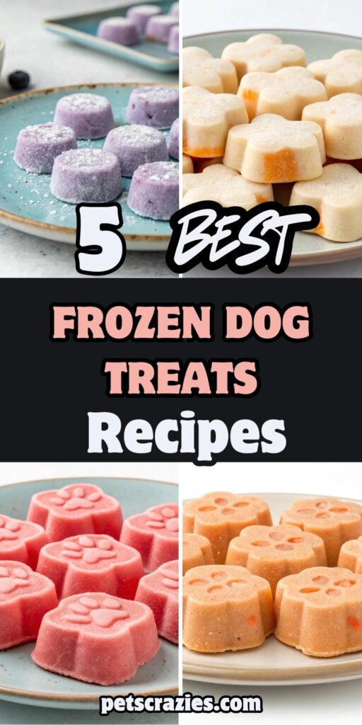 5 Frozen Dog Treats Recipes