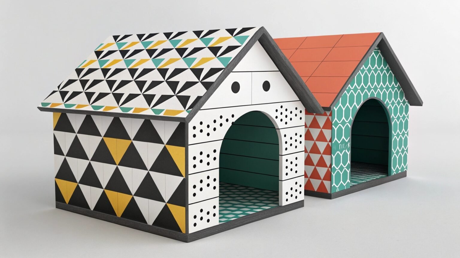 15 Dog House Painting Ideas to Brighten Up Your Backyard