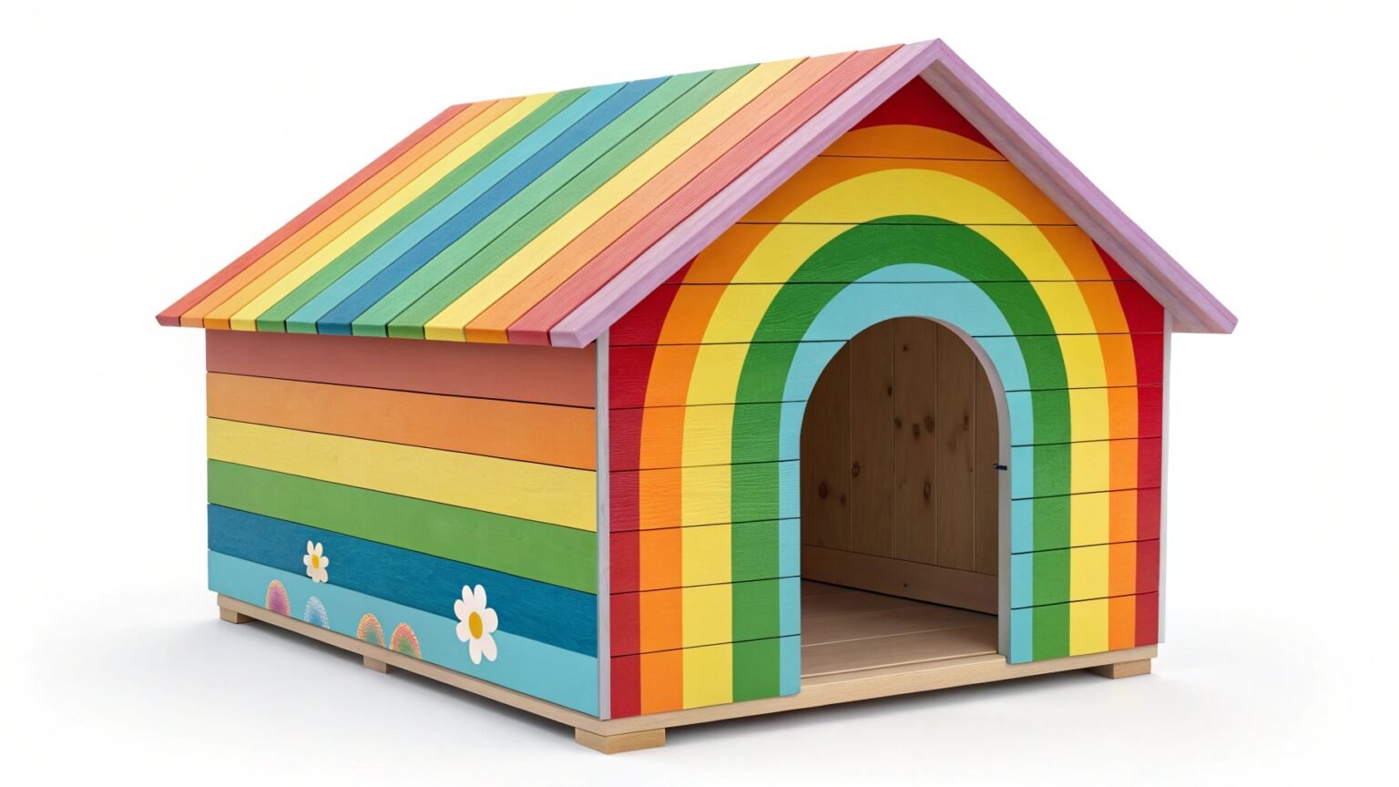 15 Dog House Painting Ideas to Brighten Up Your Backyard